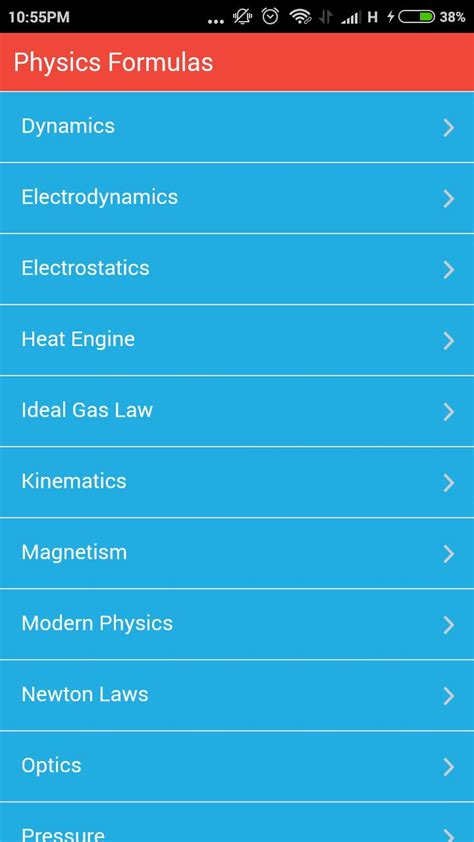 Tải Xuống Apk Physics Formula App Free Cho Android
