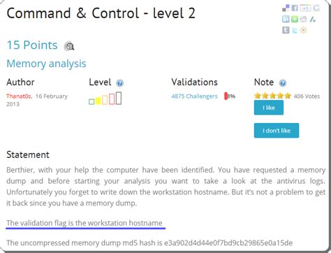 Root Me Write Up Command And Control Level 2 Cybersecurity Guide