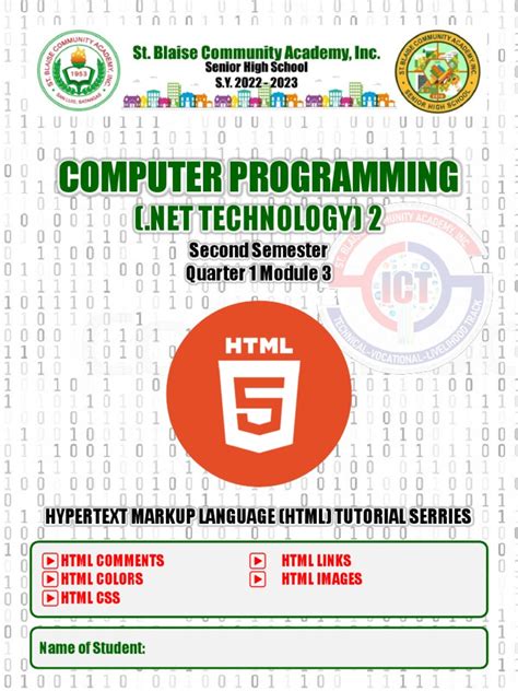 Cp2 Q1 Module 3 Pdf Html Element Html