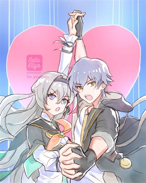 Trailblazer Firefly And Caelus Honkai And 3 More Drawn By Nataeliza