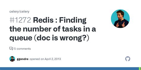 Redis Finding The Number Of Tasks In A Queue Doc Is Wrong · Issue 1272 · Celerycelery