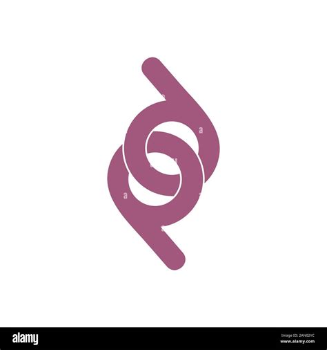 Letter Dp Linked Overlap Logo Vector Stock Vector Image And Art Alamy