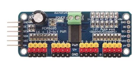 Comprar Pca9685 16 Canales 12 Bit Pwm Servo Motor Driver I2c Arduino