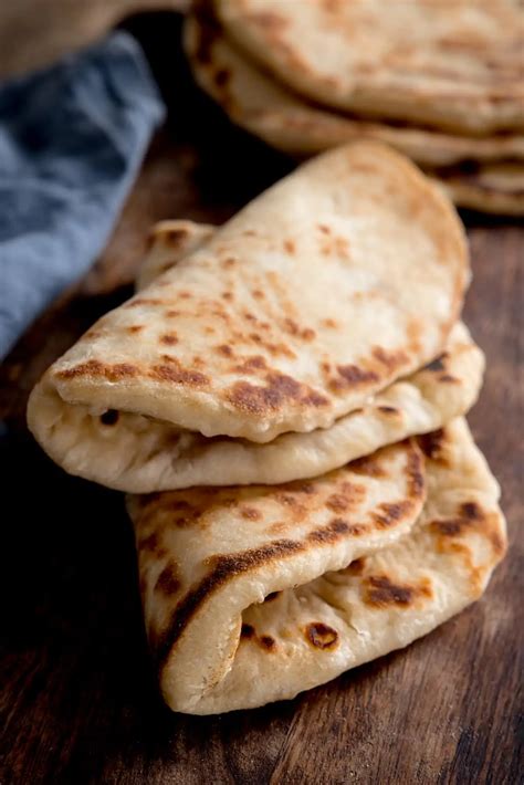 Homemade Flatbread Recipe Nickys Kitchen Sanctuary
