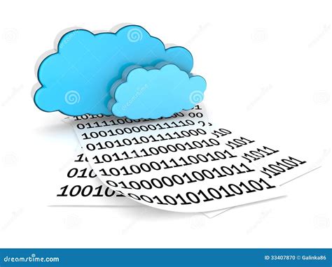 Cloud Computing Stock Illustration Illustration Of Ideas 33407870
