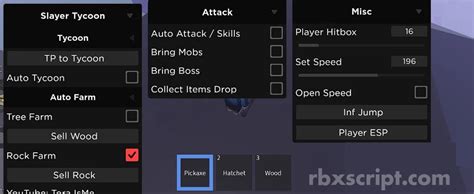 slayer tycoon auto attack auto tycoon set speed scripts