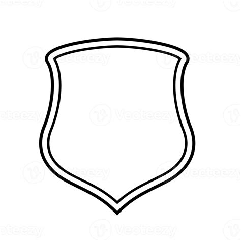 Badge Icon In Outline Style 9346126 Png
