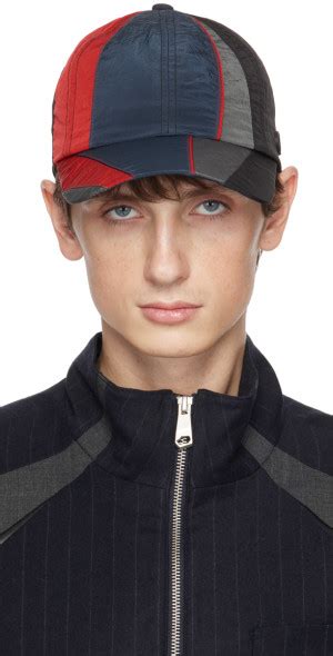 ader error multicolor paneled cap