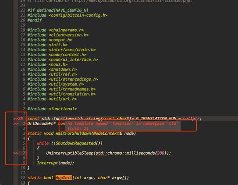Compilecommandsjson Generated Error With Ccls Under Vim Mode · Issue 20369 · Bitcoinbitcoin