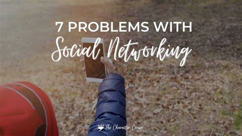 7 Problems With Social Media The Character Corner