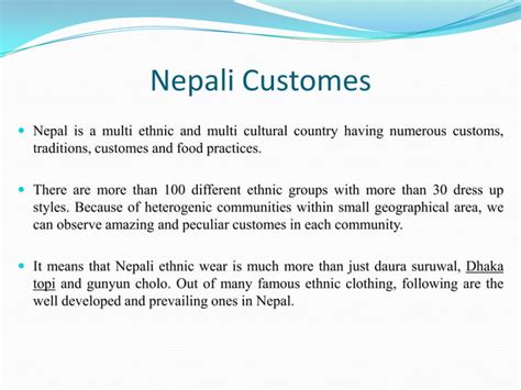 Introduction To Nepal Ppt