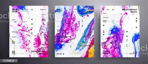 추상 벡터 배너 현대 유체 예술 커버의 컬렉션 디자인 커버 초대 전단지 등에 사용할 수있는 트렌디 한 배경 보라색 파란색과 흰색 트렌디 한 그림 배경입니다 보라색에 대한