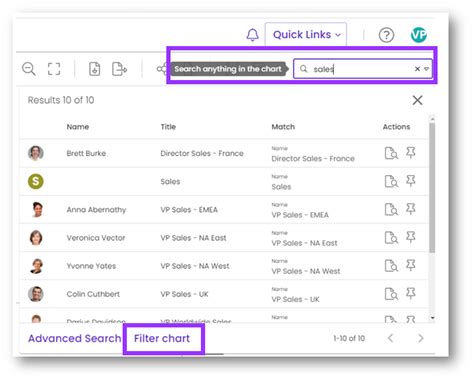 Filter An Org Chart Organimi Help Center