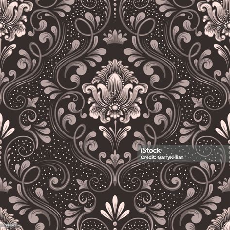 벡터 다 마스크 완벽 한 패턴 요소입니다 고전적인 호화 스러운 구식 다 마스크 장식 벽지 직물 포장을 위한 로얄 빅토리아