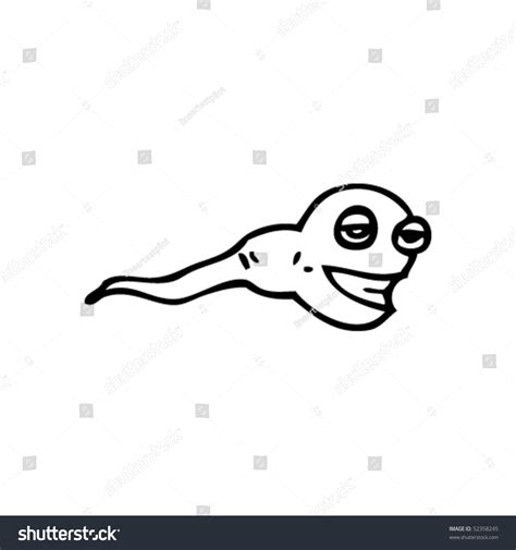 Cartoon Sperm Cell Stock Vector Illustration 52358245 Shutterstock