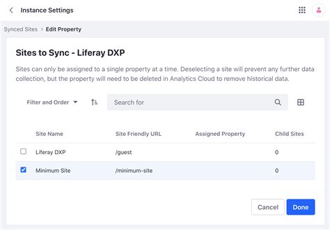 Connecting Liferay Dxp 73 To Analytics Cloud Liferay Official Documentation Liferay Learn