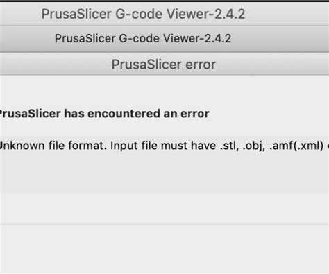 New Prusaslicer G Code Viewer No More Able To Open G Code Files On MacOS And