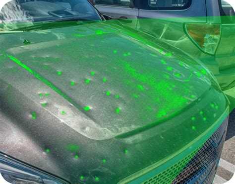 Dent Detection On Vehicles Due To Hailstorm Inferenz