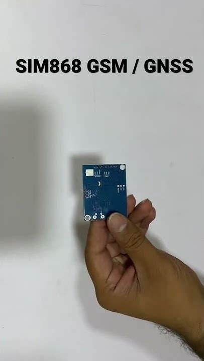 Sim868 Gsm Gnss Module Gsm Gps Iot Arduino Arduinoproject Diy Knowledgebonds Youtube
