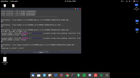 1804 Ukuu Upgrading Error Glib Gio Critical Ask Ubuntu