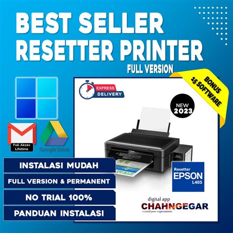 Jual Resetter Printer Epson L Software Adjustment Reset Printer Shopee Indonesia