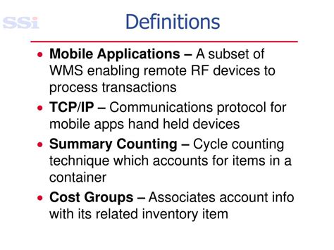 PPT Turning On Oracle WMS A Functional Technical Perspective PowerPoint Presentation ID 41727