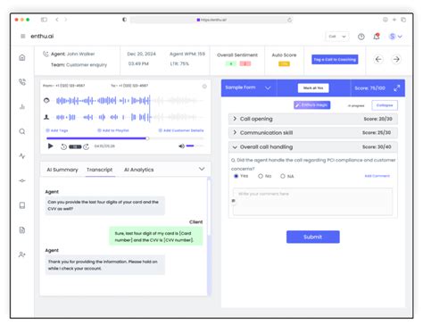 Effective Call Center Scripts In Enthu AI