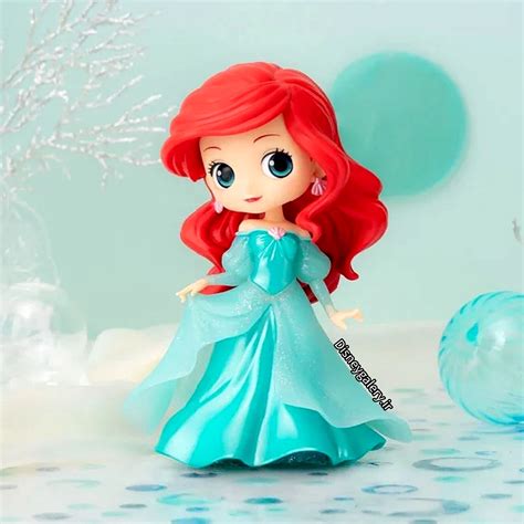 خرید و قیمت فیگور آریل پری دریایی با لباس سبزآبی برند کیوپاسکت Ariel