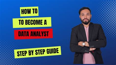 How To Become A Data Analyst Step By Step Guide Youtube