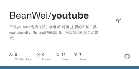 Github Beanwei Youtube Youtube Youtube Dl