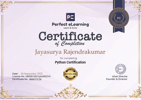 Jayasurya R K On Linkedin Python Elearning