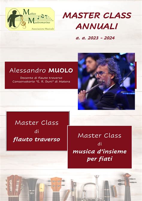 Master Class Annuali Associazione Musicale Matteo Mastromarino