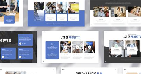 Деловая презентация Powerpoint Шаблоны презентаций Включая силовая установка и п п Envato