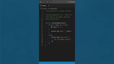 Javascript Tip Using And For Input Validation Youtube