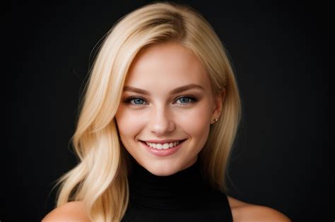 Blonde Model Smile Images Free Download On Freepik