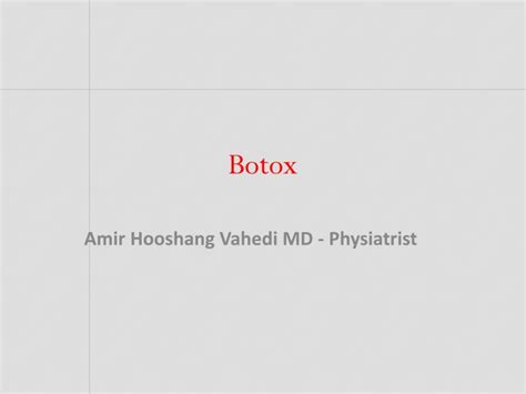 PPT Botox PowerPoint Presentation Free Download ID 2144185