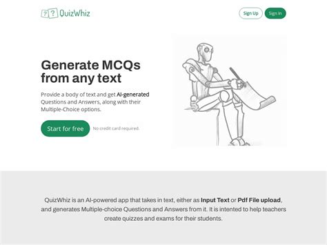 Quizwhizai Free Ai Tools Directory