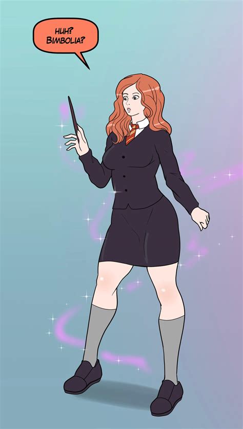 Bimbolia A Hermione Granger Bimbo Tf Prelude By Kingofallkongs On