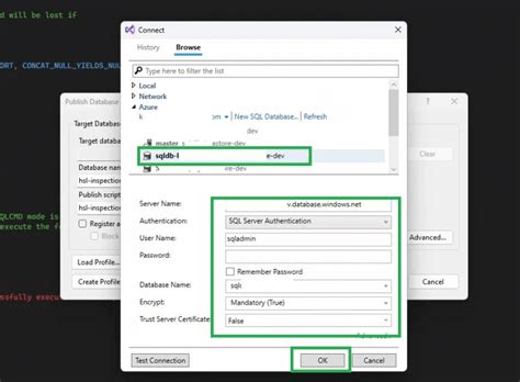 Deploy DACPAC To Azure SQL Database Using Visual Studio SQLServerCentral