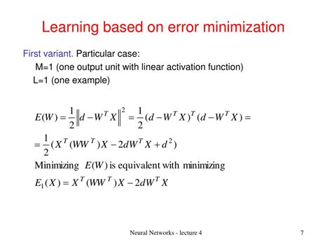 Ppt One Layer Neural Networks Approximation Problems Powerpoint Presentation Id159829