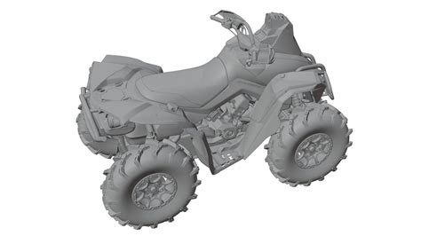 2025 Can Am Renegade Xmr 1000 3d Model Turbosquid 2388927