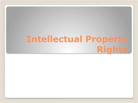 Ppt Ipr Pptx Presentation Pptx