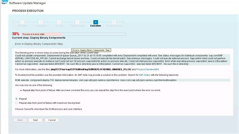 2459354 Sum Shows Error Ioexception Cannot Run Sapcontrol