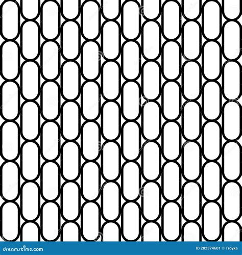 Seamless Geometric Grid Pattern Stock Vector Illustration Of Ellipse