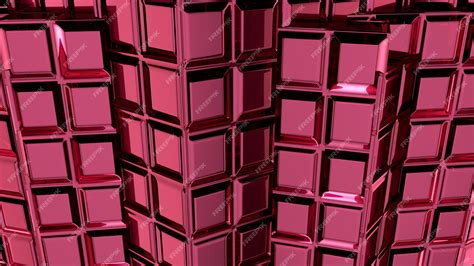 Premium Photo Abstract Pink Background 3d Rendering