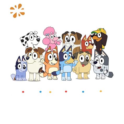 Bluey Friends Png Bluey Friends Instant Download Png Bluey Inspire Uplift