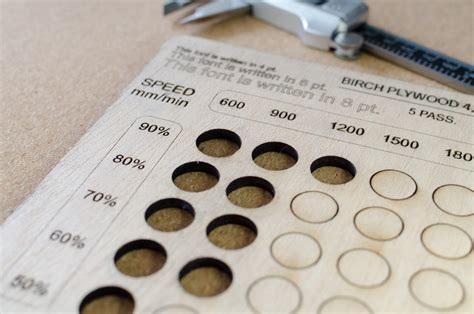 Laser Cut Test File Svg Lightburn Laser Test Files Engrave Etsy