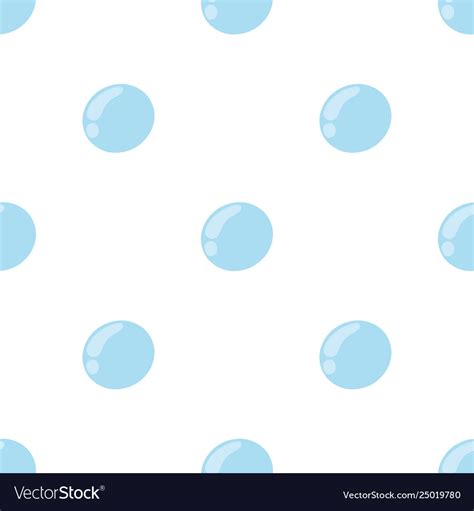 Pattern With Bubbles Royalty Free Vector Image