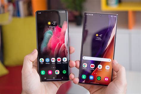 Samsung Galaxy S Ultra Vs Galaxy Note Ultra PhoneArena