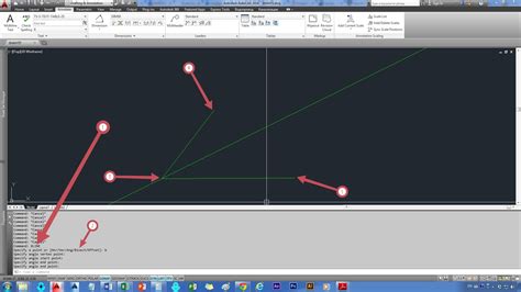 Как да начертаем ъглополовяща в Autocad Аула бг